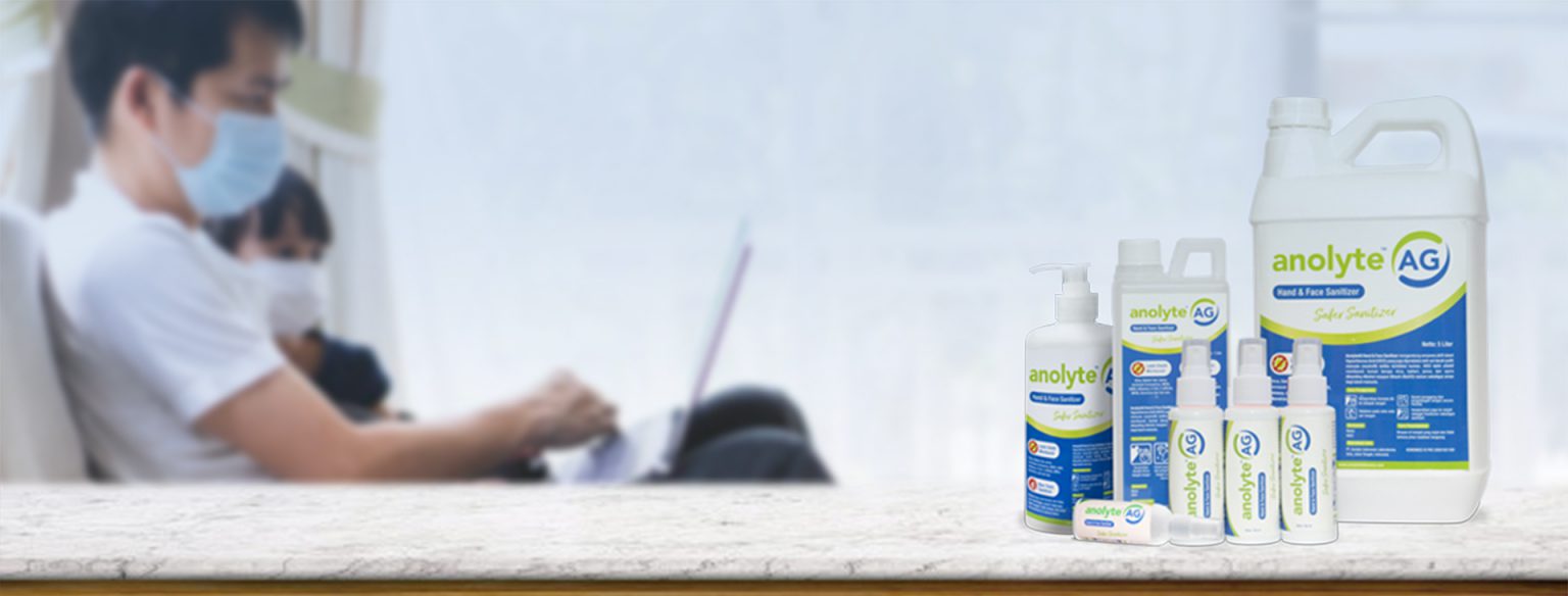 Antiseptik Revolusioner | Anolyte AG Hand & Face Sanitizer dengan HOCl